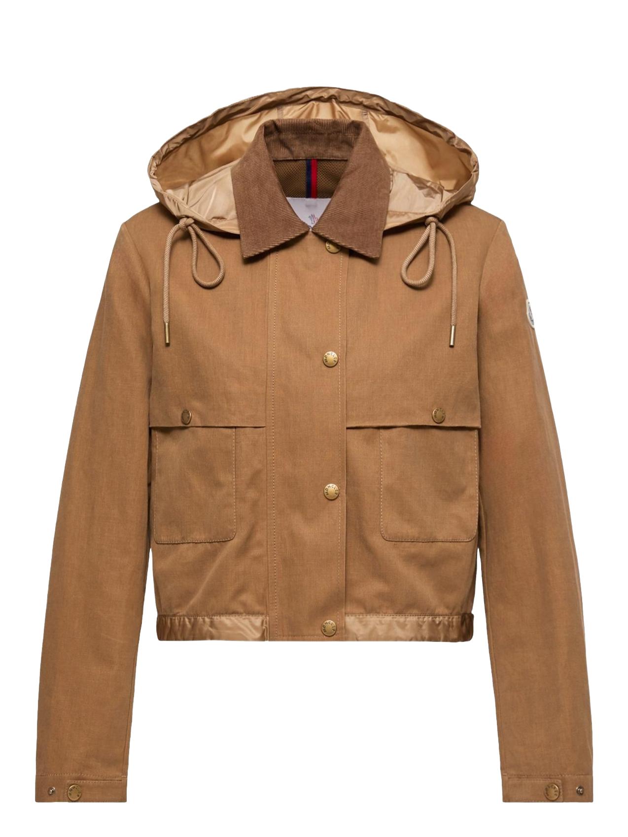 MONCLER Moncler Collared Button-Up Hooded Jacket